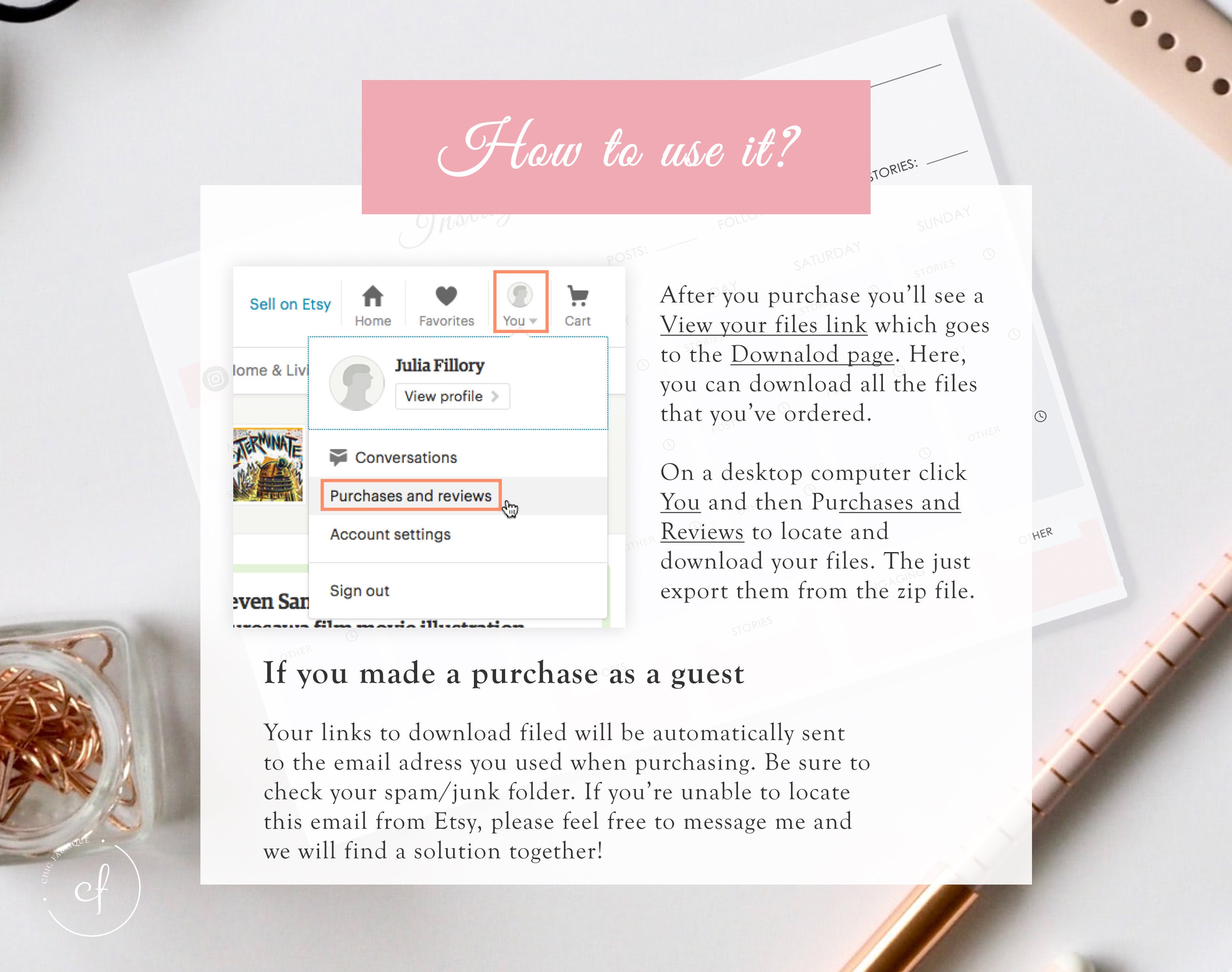 Weekly Instagram Content Planner Printable - Etsy