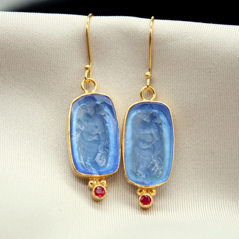 Greek Style Earings Womens - Etsy