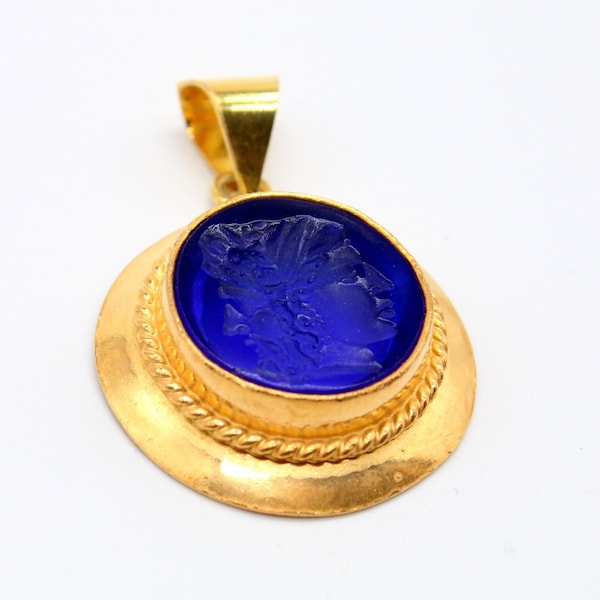 Intaglio Pendant - Etsy