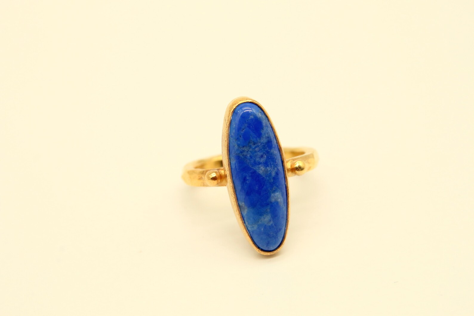 Womens Lapis Lazuli Ring Sterling Silver Ring Minimalist Lapis Ring ...