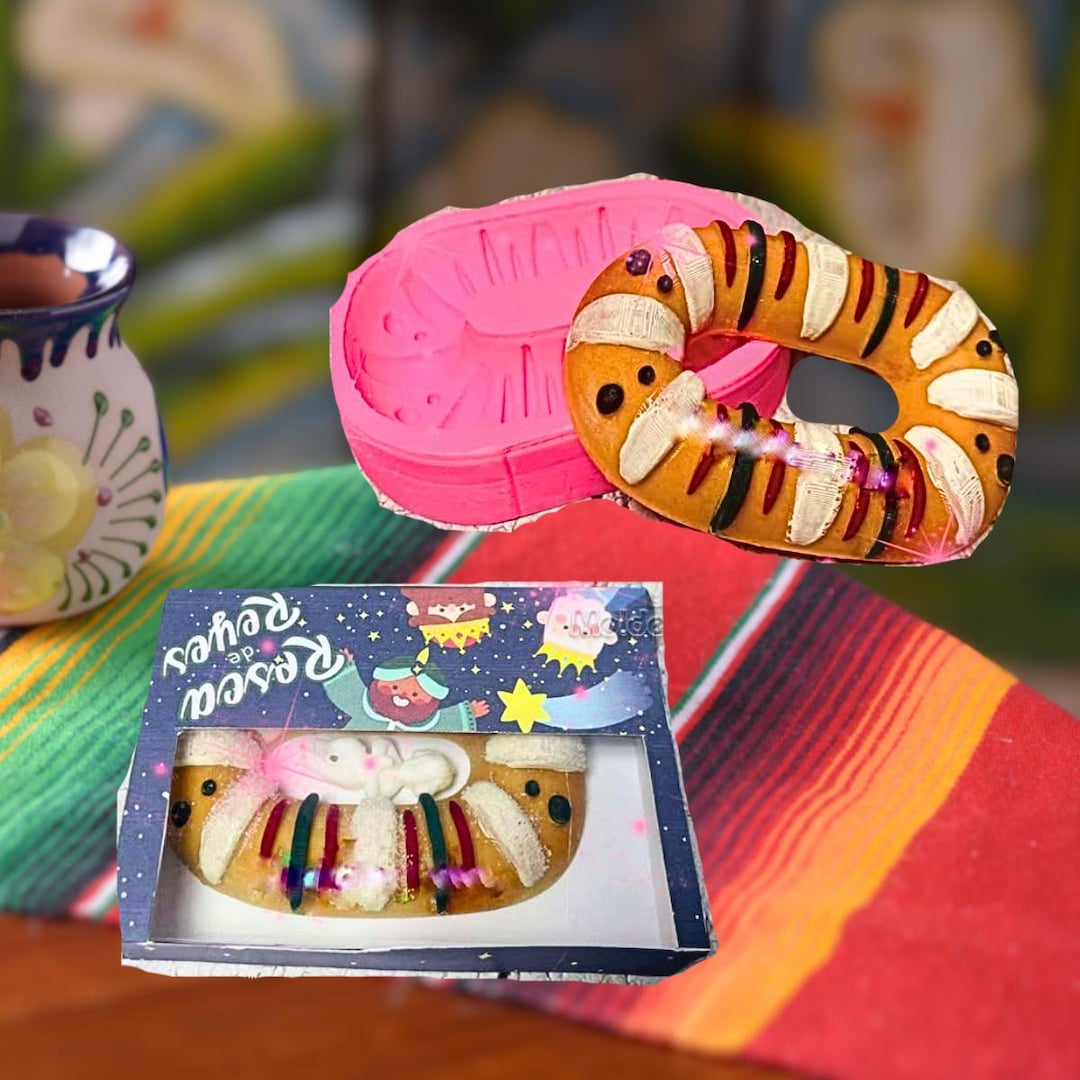 Silicone Rosca De Reyes Mold (oval, Circular and Cat) - Perfect for Earrings and Unique ...