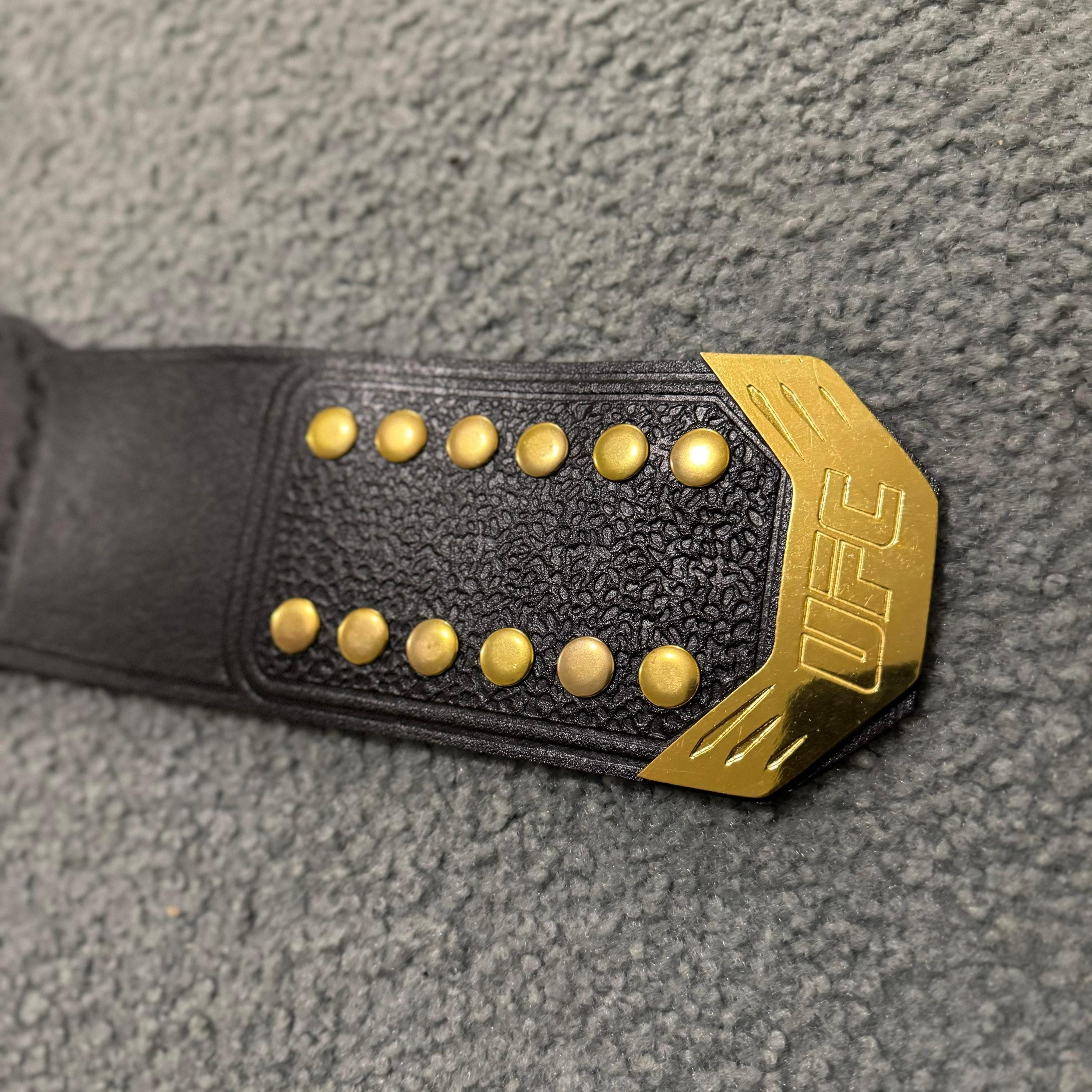 U F C Handmade World Championship Belt – Official Octagon Design With ...