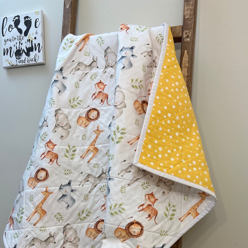 Safari Baby Quilt Pattern - Etsy