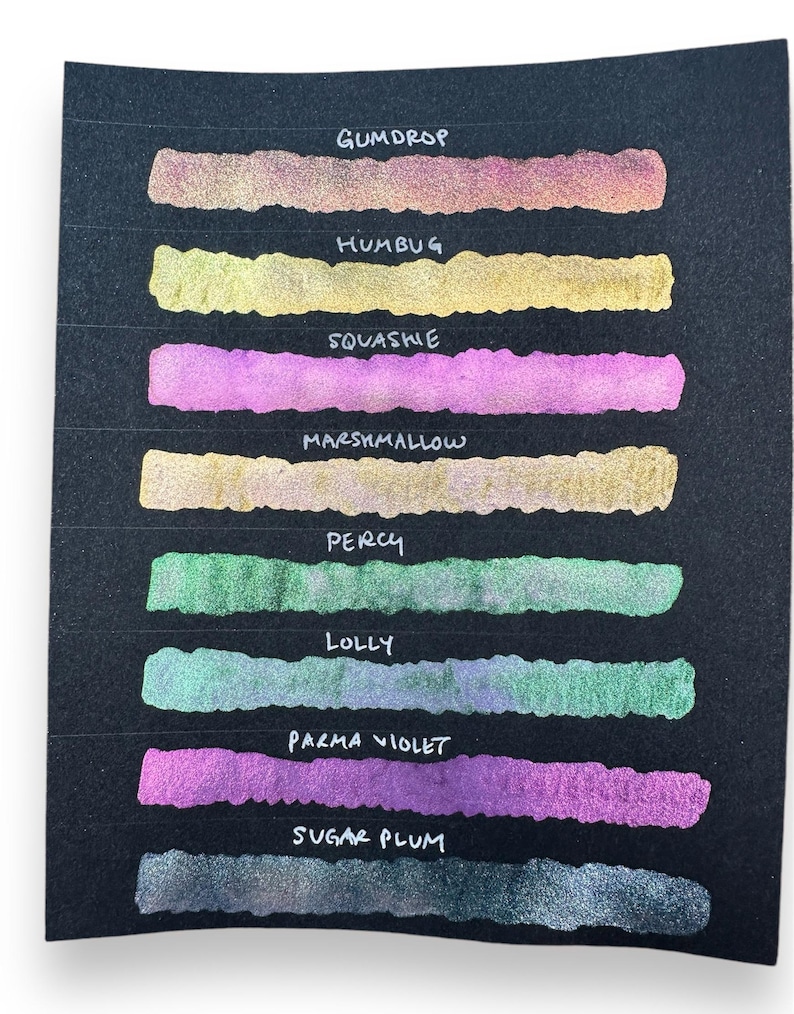 Sweets Collection Dot Card Advent 2024 Colorshift Handmade Vegan ...