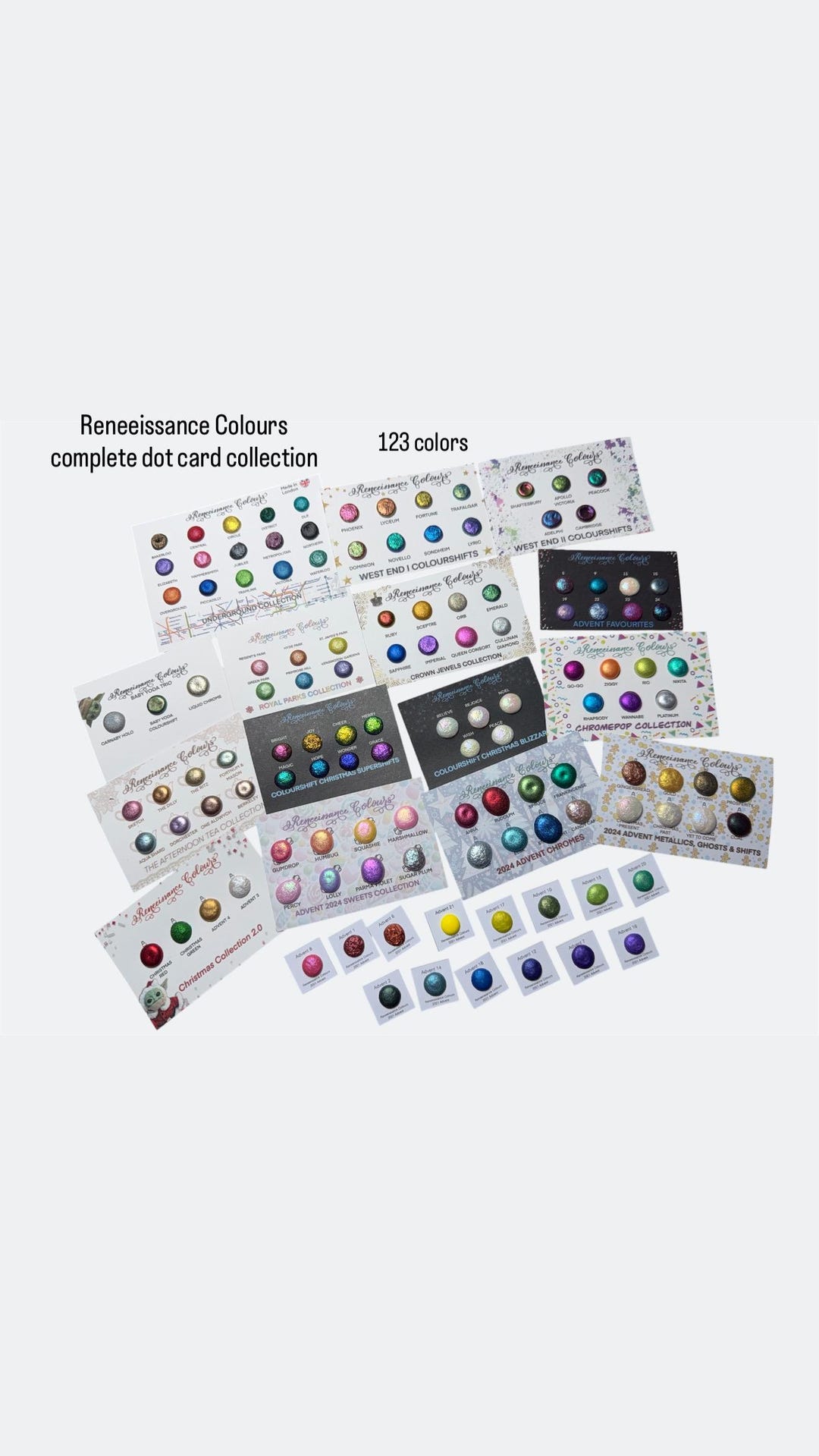 Reneeissance Colours Complete Collection of Handmade Vegan Metallic ...
