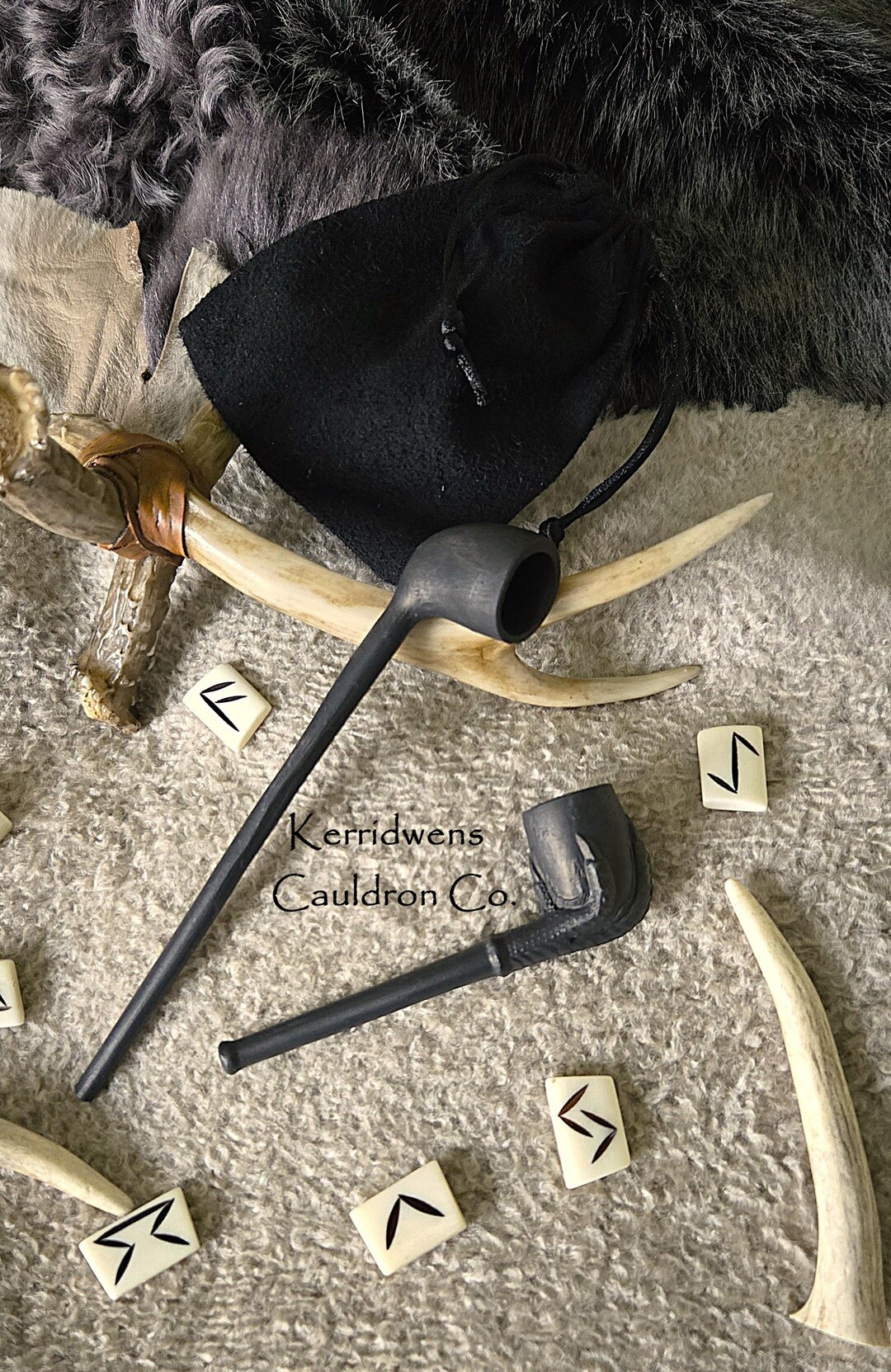 Raven Claw Pipe, Smoking Pipe, Clay Pipes, Tavern Pipe, Tobacco Gift ...