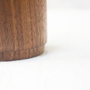 Walnut Bell Vase - Etsy UK