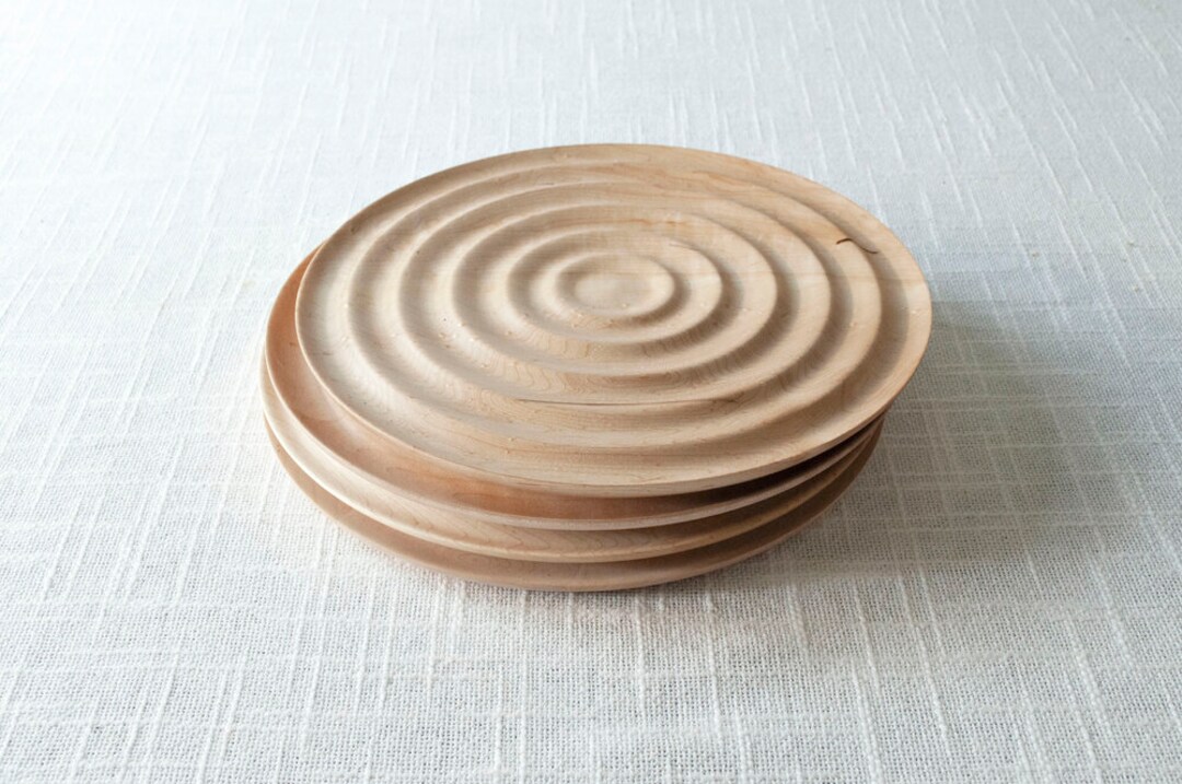 Birdseye Maple Ripple Platter - Etsy