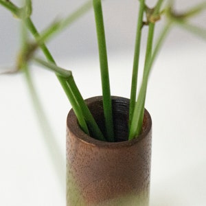 Walnut Bell Vase - Etsy UK