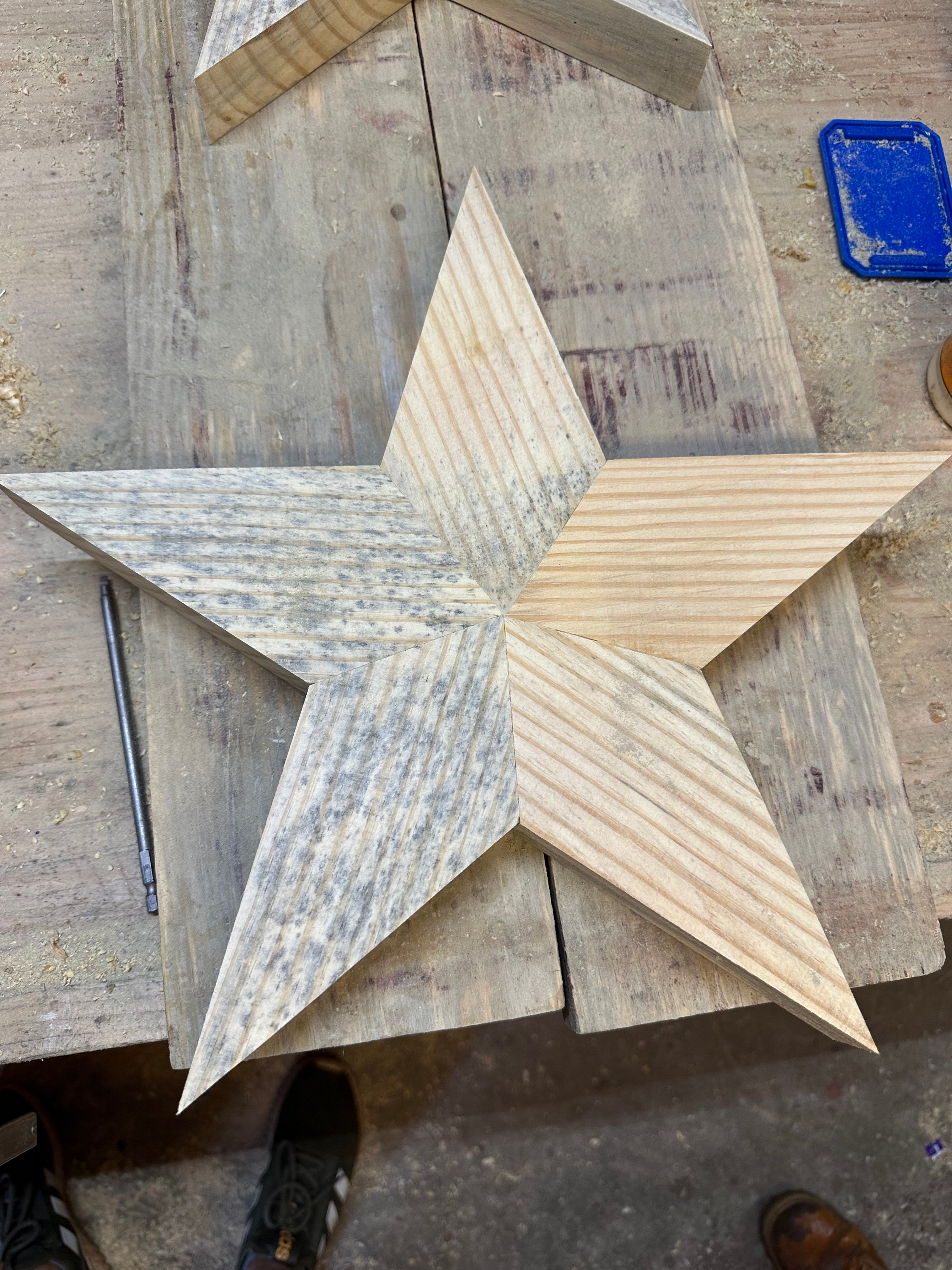 Handmade Wooden Star for Home Decor - Etsy