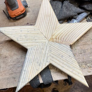 Handmade Wooden Star for Home Decor - Etsy