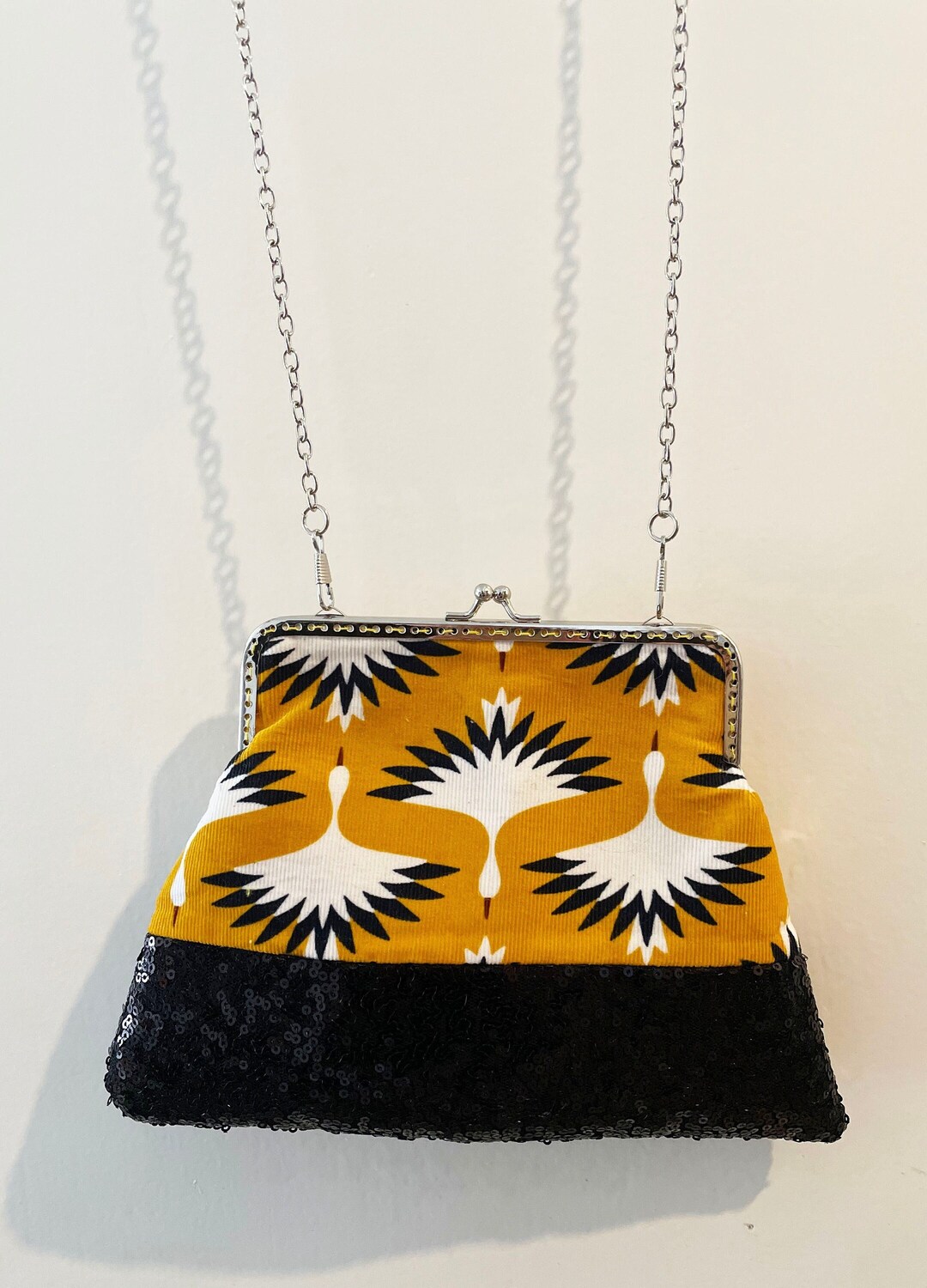 The Dusty Retro 1960's Style Handmade Evening Bag / Purse / Handbag ...