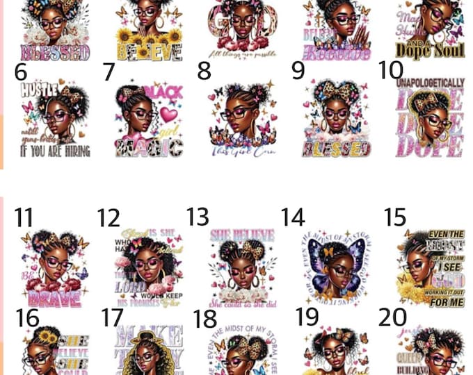 Black Girl Magic Initial Keychains - Etsy