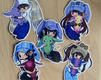 New Jeans Bunny Roller Skate Sticker / New Jeans Sticker / Kpop ...