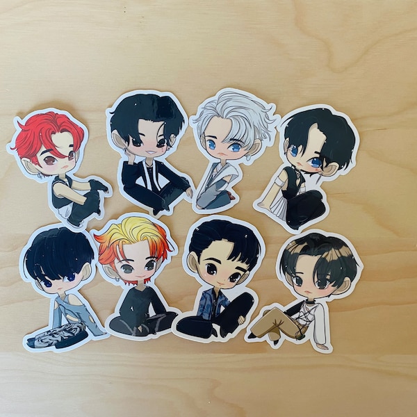 Ateez Car Stickers - Etsy