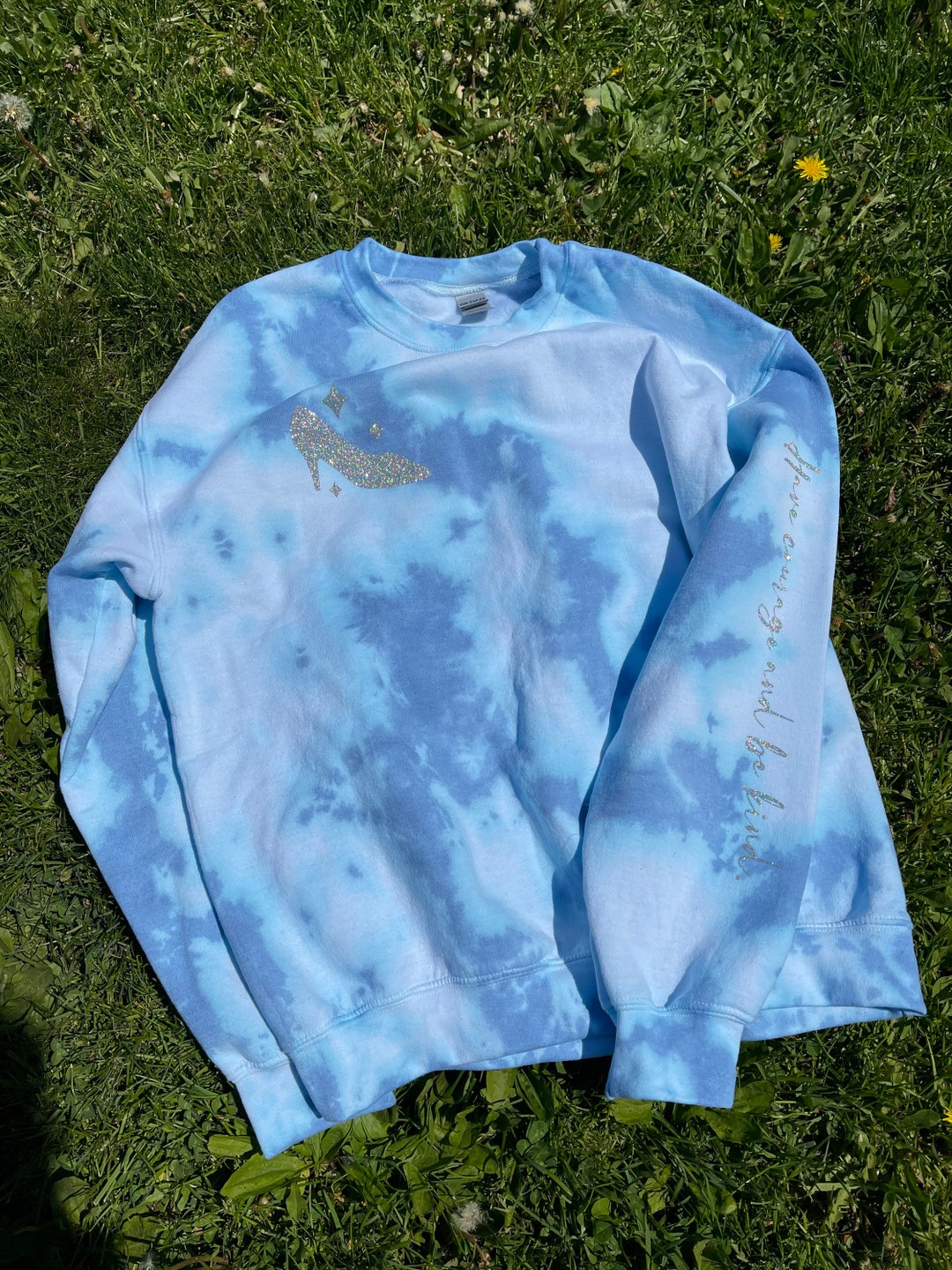 Cinderella Crewneck Sweatshirt | Have Courage and Be Kind | Disney ...
