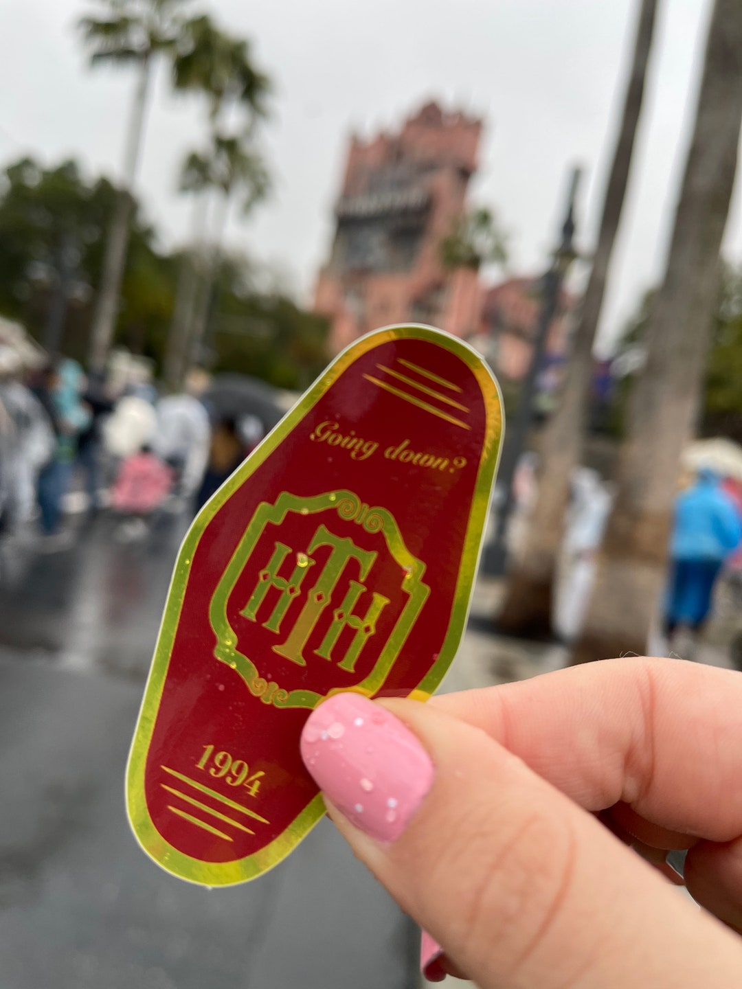 Tower of Terror Sticker | Disney Rides | Tower of Terror - Etsy