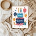 Printable Birthday Card Digital Download: Festive Greeting Card for All ...