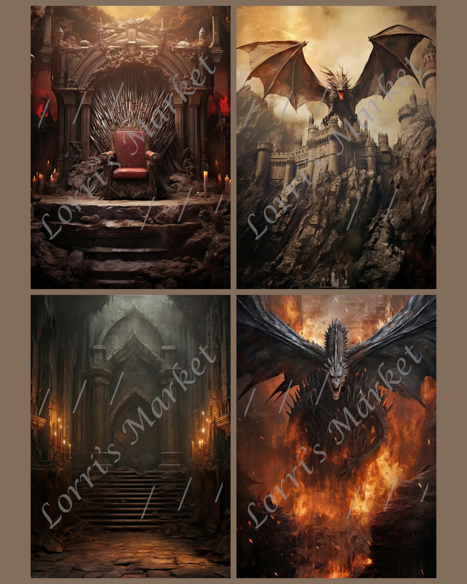 Medieval Backdrops Digital Download: Fantasy Photography, High ...