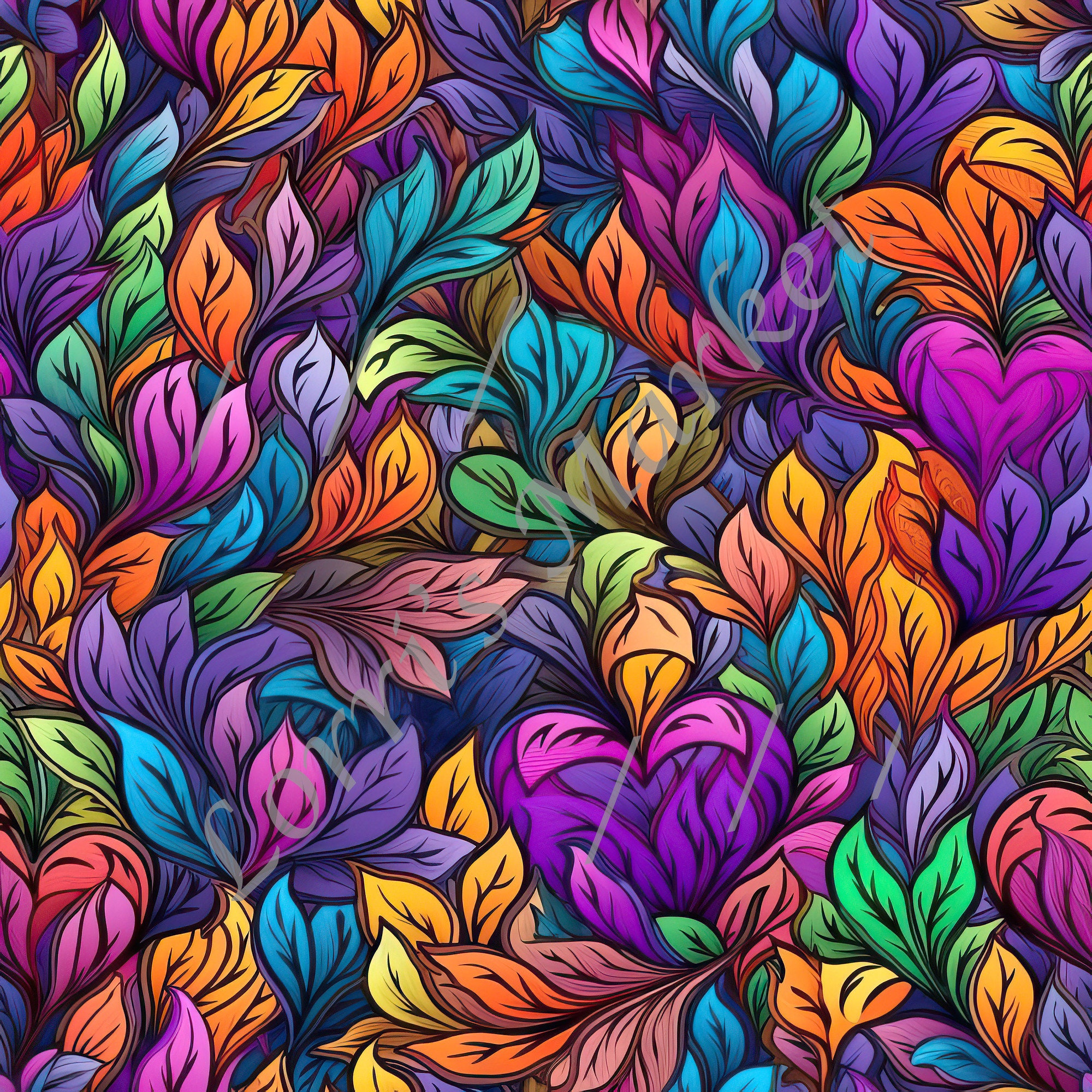 Colorful Fun for Kids Seamless Patterns Digital Download: High Res ...