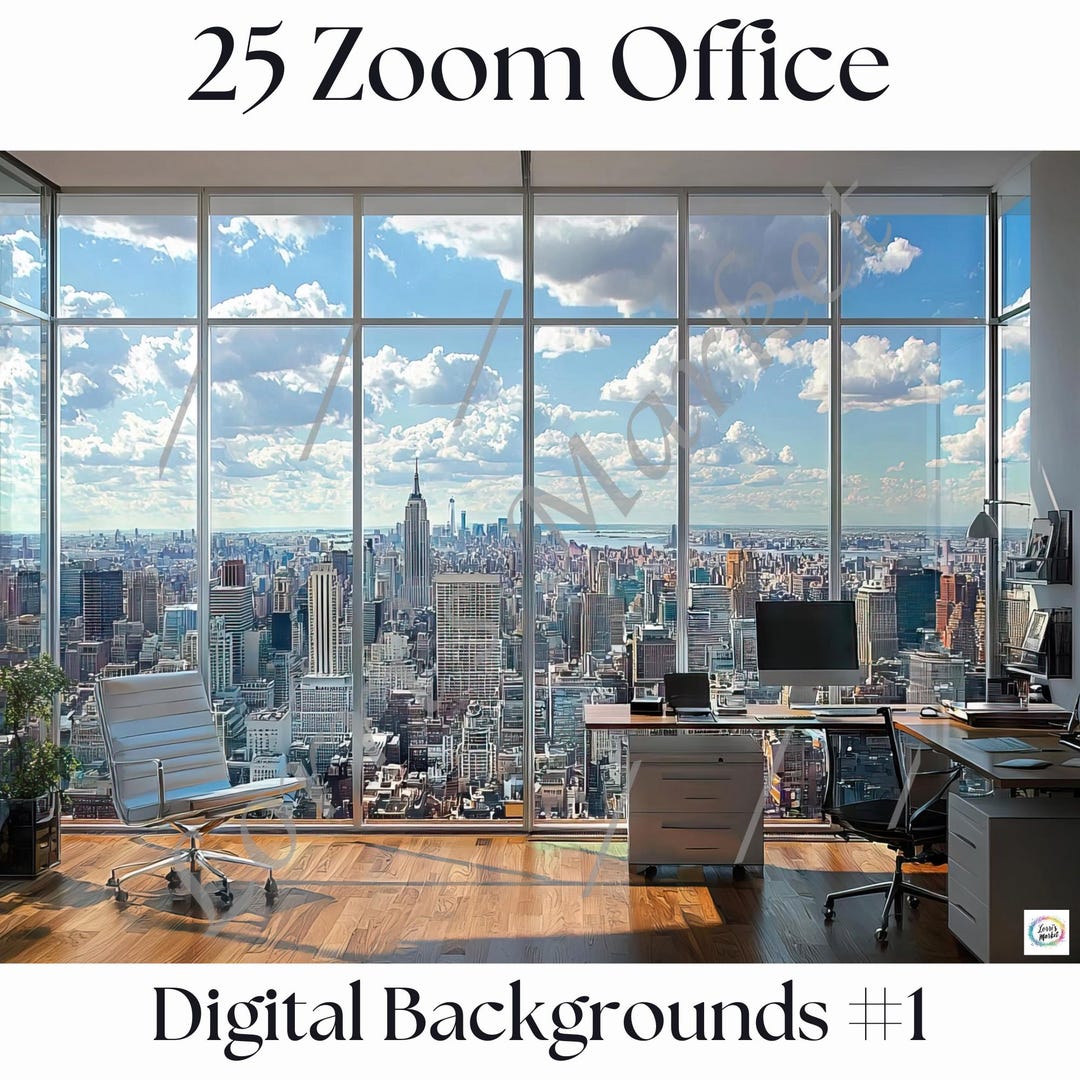 Office Horizontal Backgrounds Collection Digital Download: 25 ...