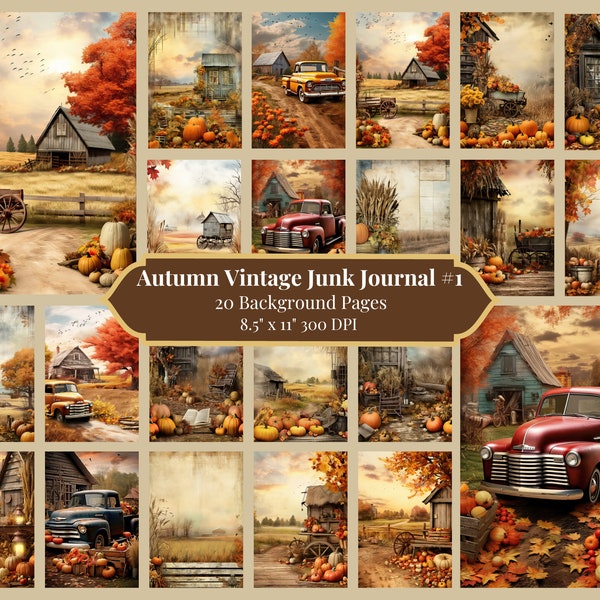 Fall Scene - Etsy