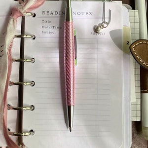 Book List, Reading Notes, Journaling Cards (pocket Size) Digital ...