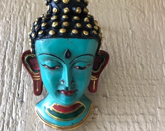 Authentic Tibetan Yama Mask Yama God of Death Tibetan Wood - Etsy