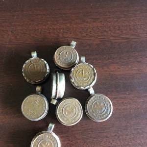 Nepali Old Coins With Tibetan Silver Pendent,nepalese,tibetan,himalayan ...