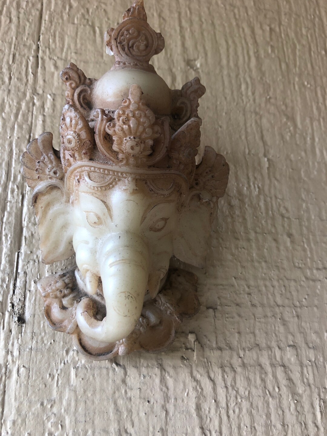 Ganesh Mask Lord Ganesh Mask Nepali Mask Handmade Mask Good Luck Mask ...