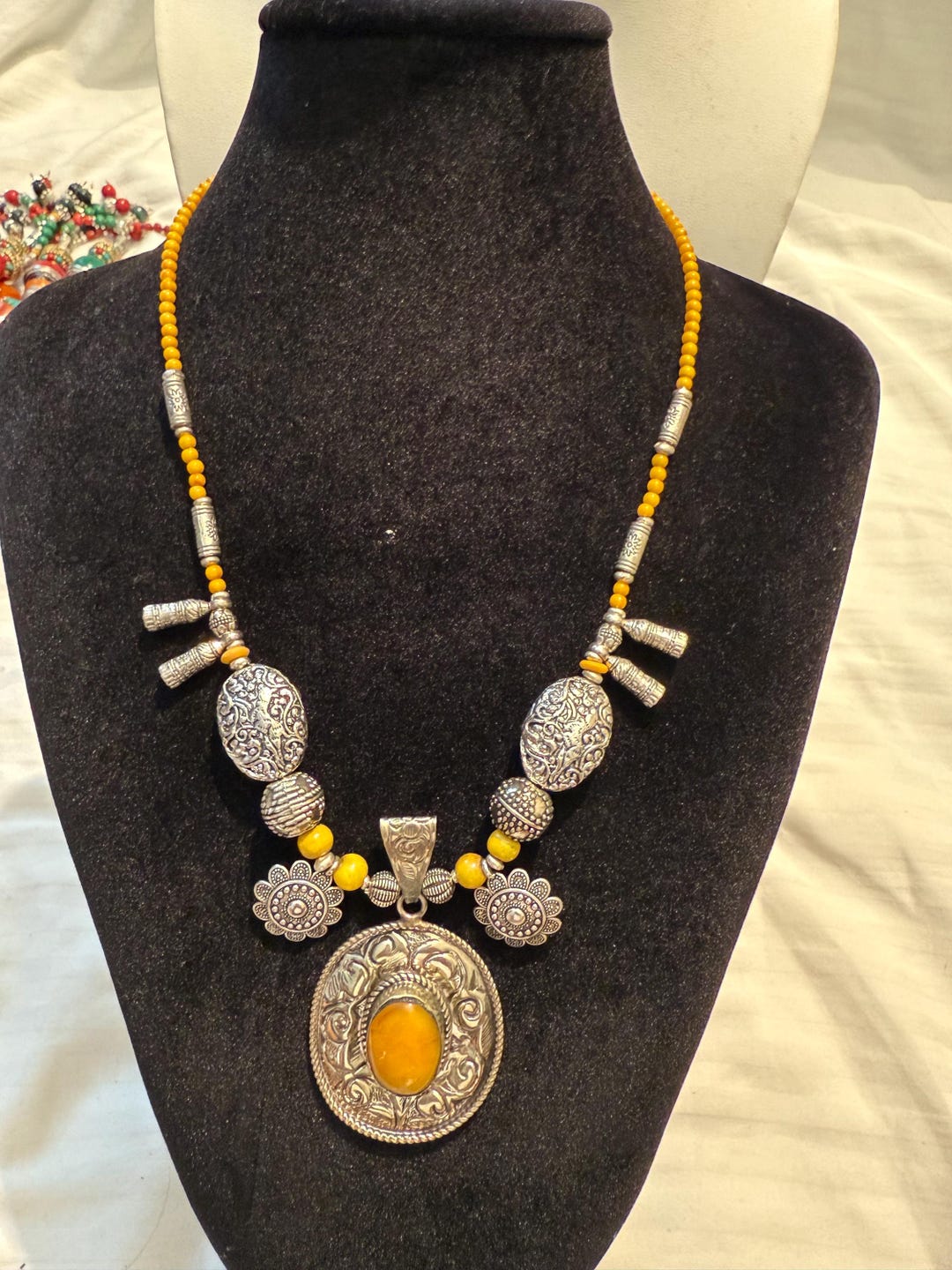 Tibetan Jewelry Nepali Necklace Nepali Handmade Jewelry Nepali Oxidised ...