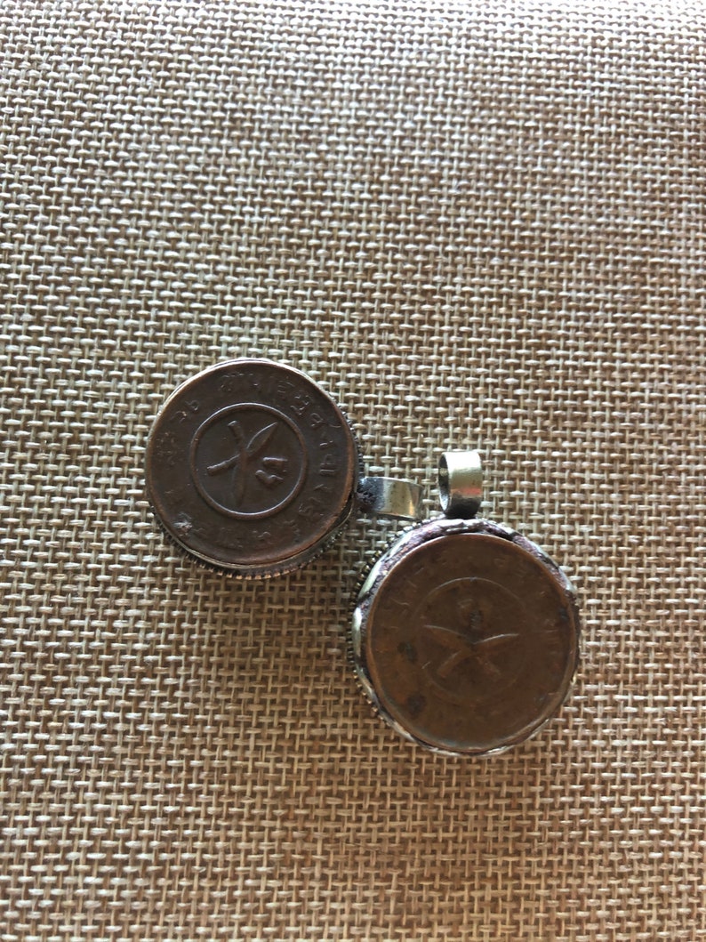 Nepali Old Coins With Tibetan Silver - Etsy
