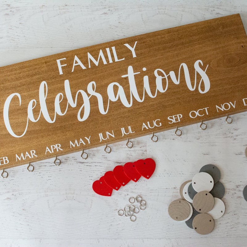 Family Birthday Board - Etsy