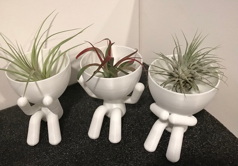 3D Printed 'no Evil' Bundle Robert Planter Style - Etsy