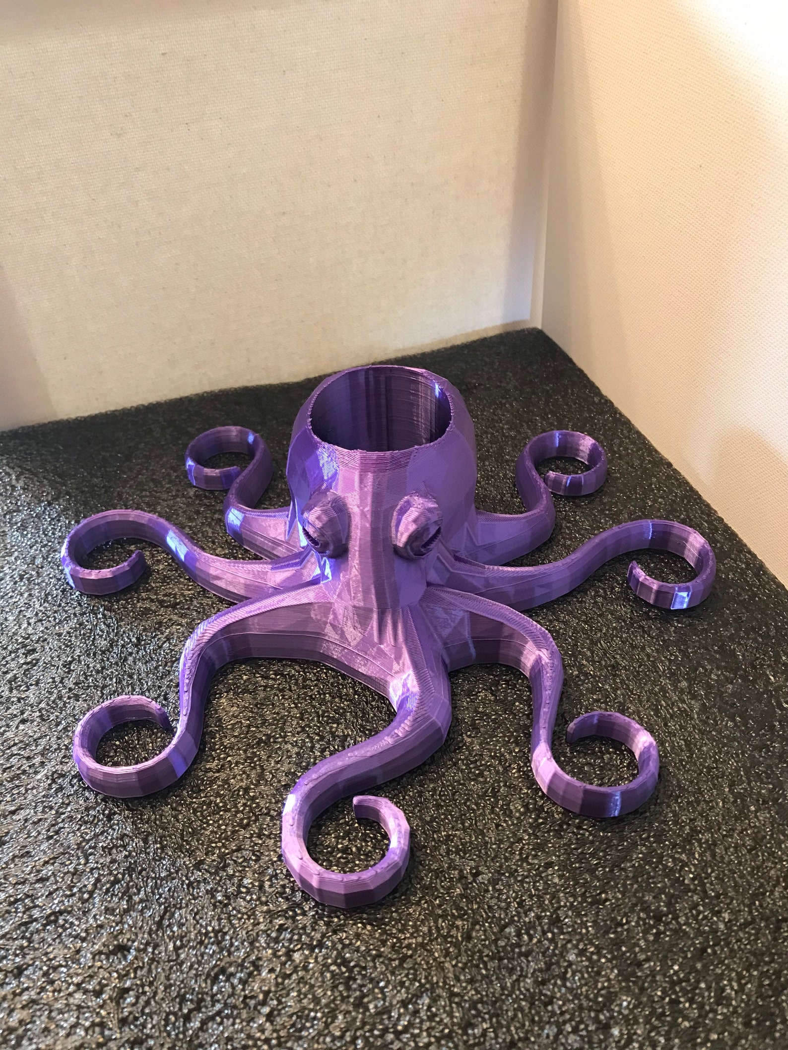 3D Printed Octopus Planter - Etsy
