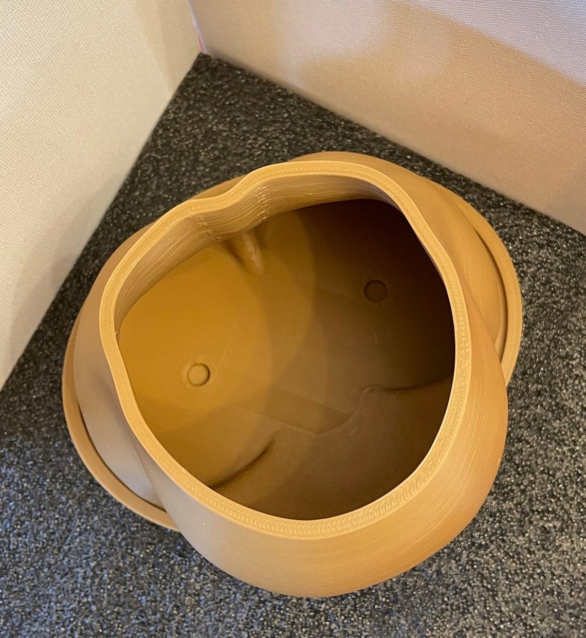 3D Printed Pregnant Belly Pot/planter - Etsy