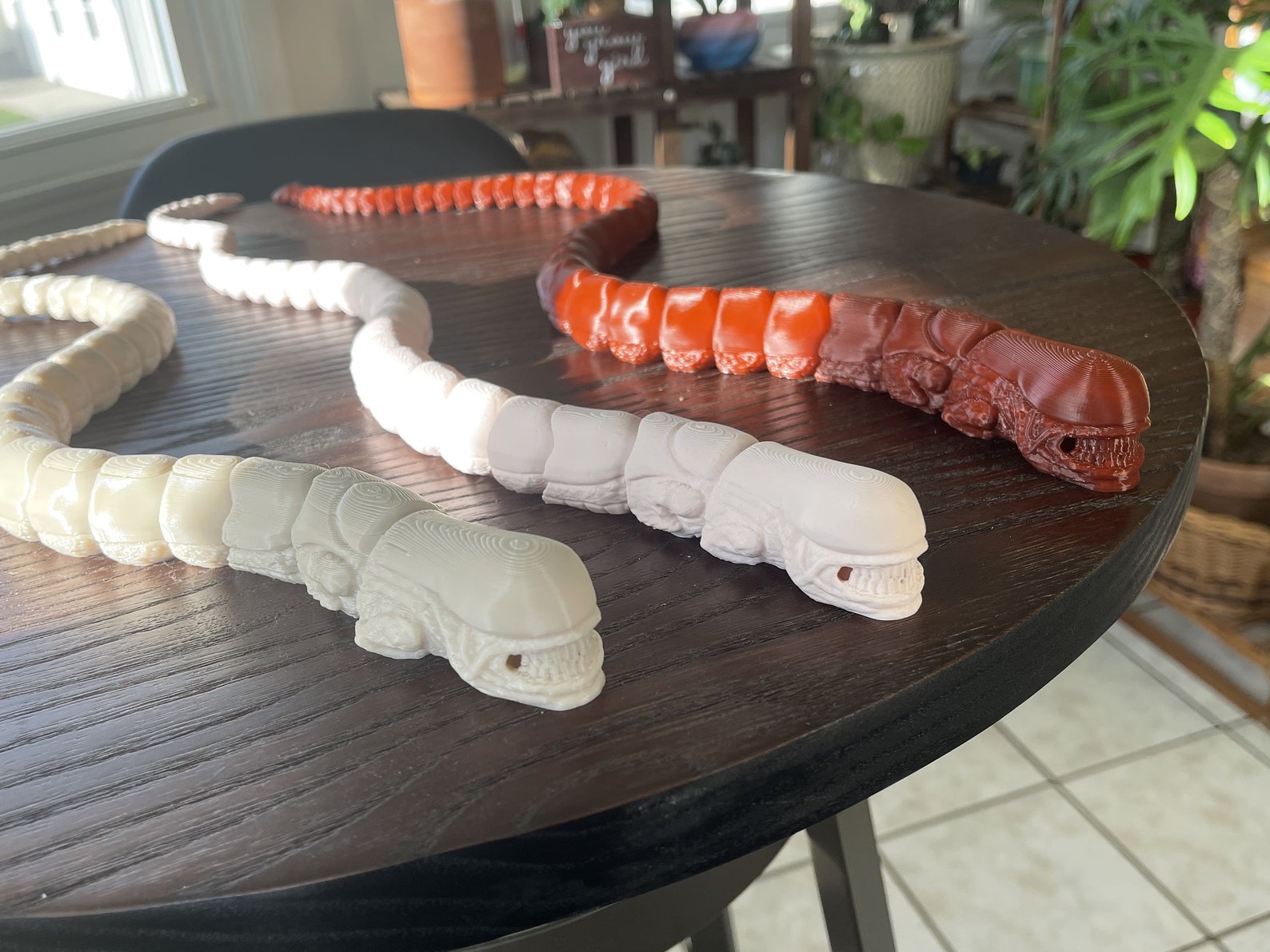 3D Printed Articulated Chestburster Alien - Etsy