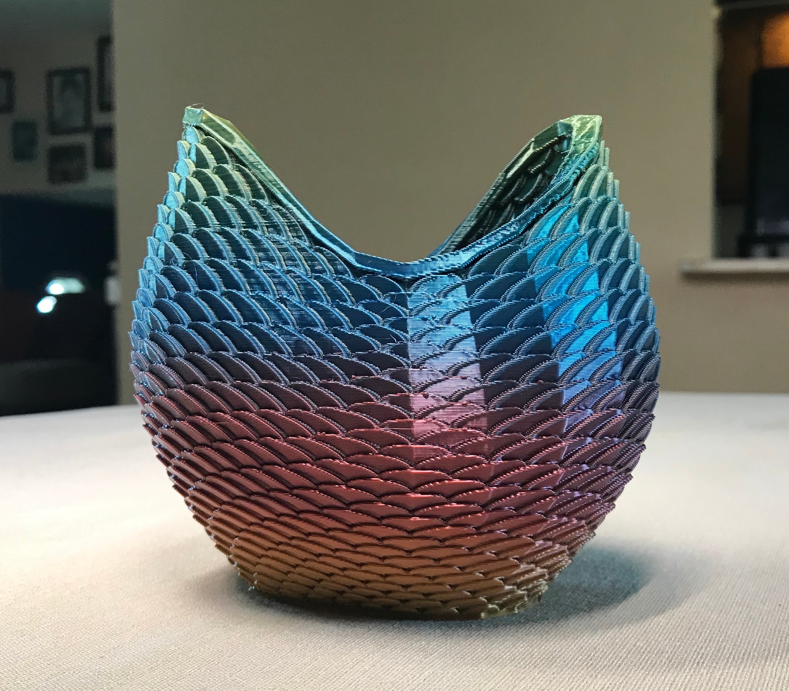 3D Printed Mermaid Tail Planter - Etsy