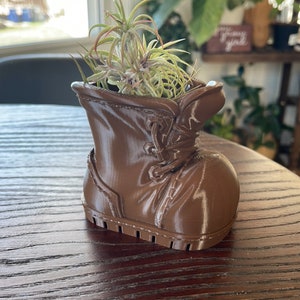 3D Printed Boot Planter - Etsy