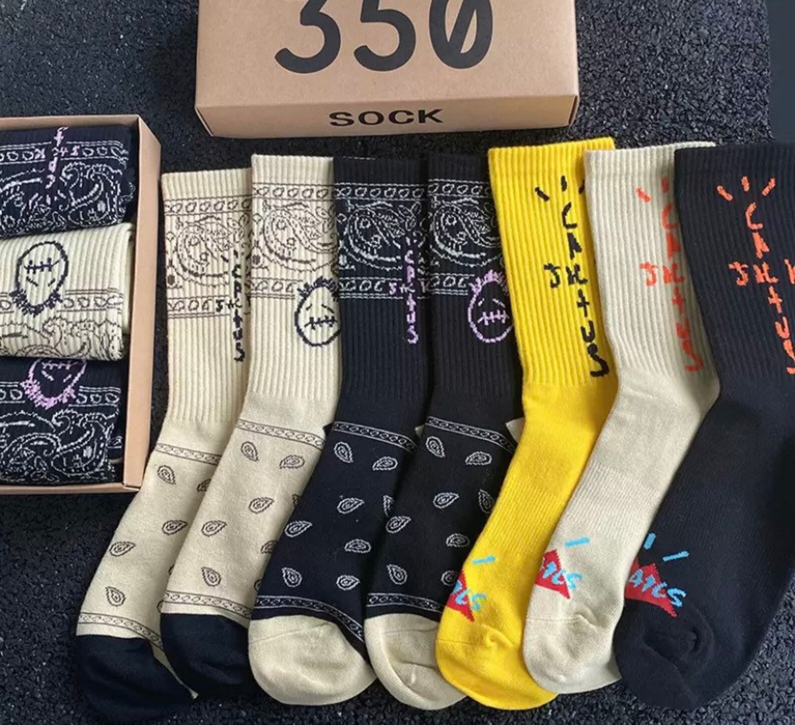 Cactus Jack Socks | Etsy