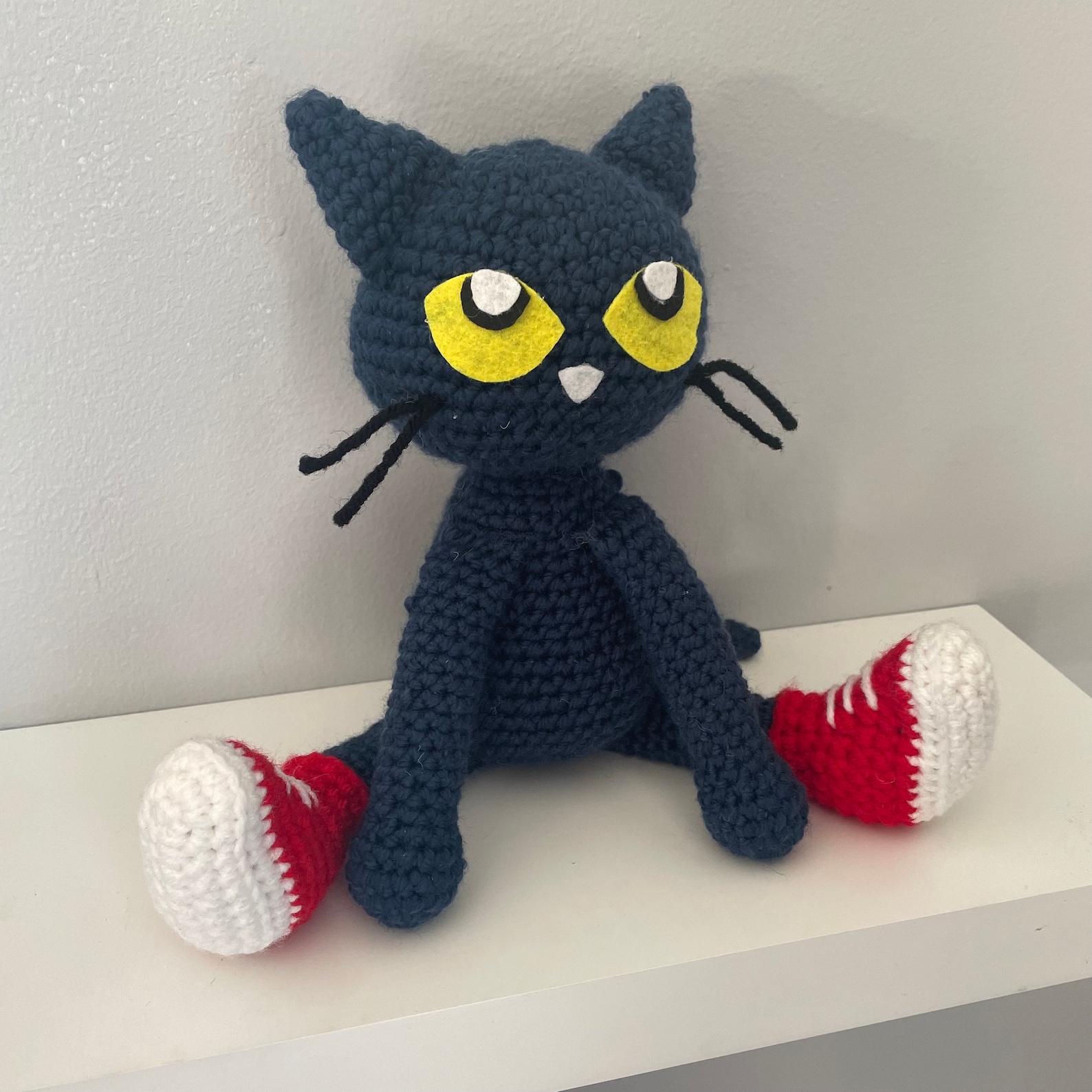 Pete the Cat Crochet Pattern - Etsy