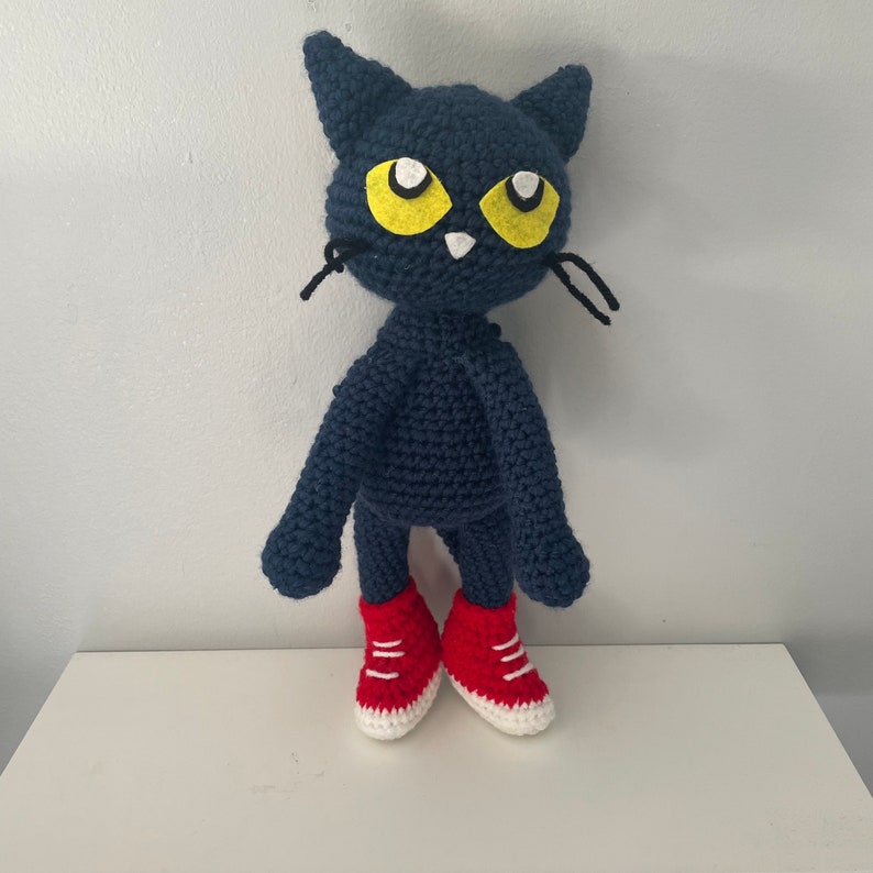 Pete the Cat Crochet Pattern - Etsy