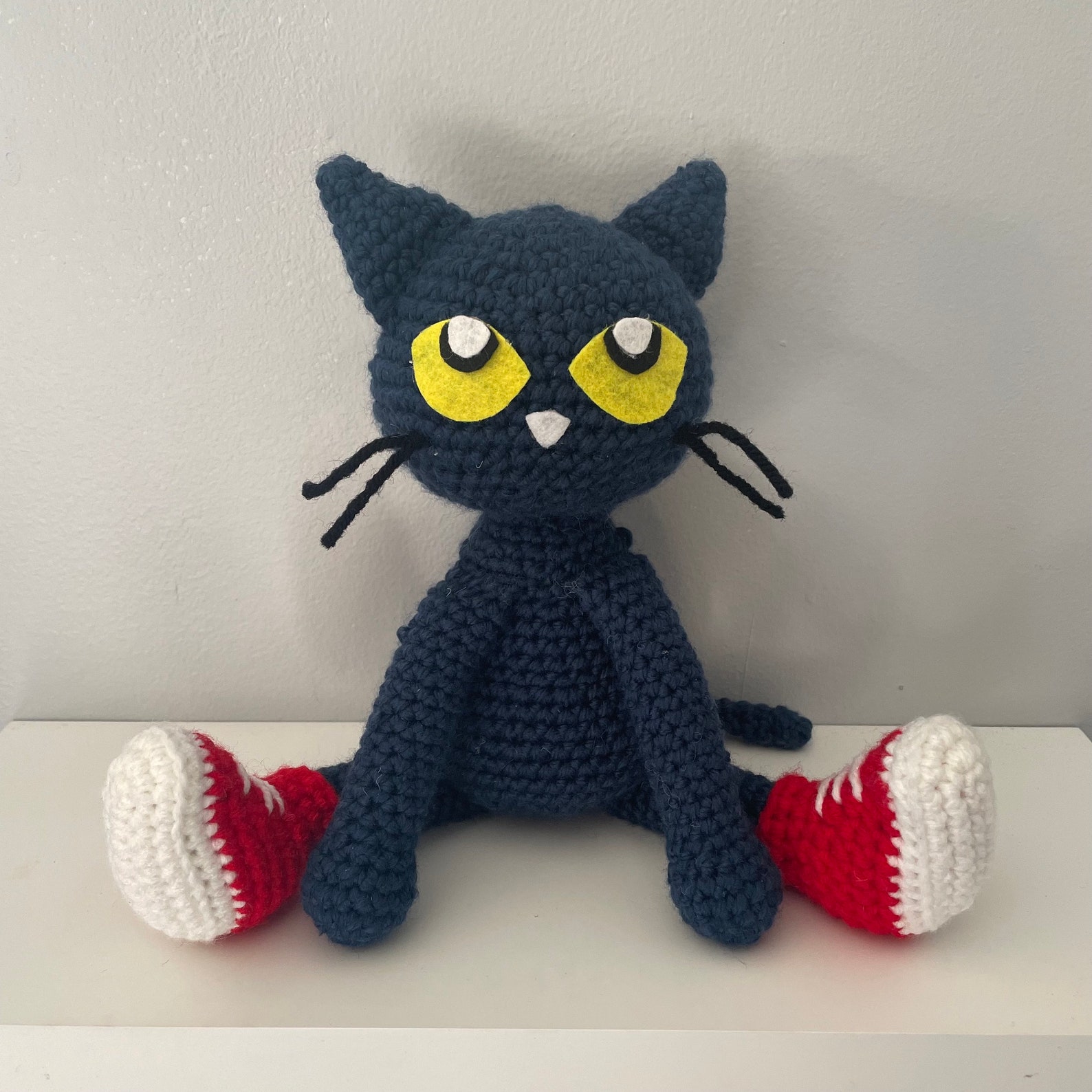 Pete the Cat Crochet Pattern - Etsy