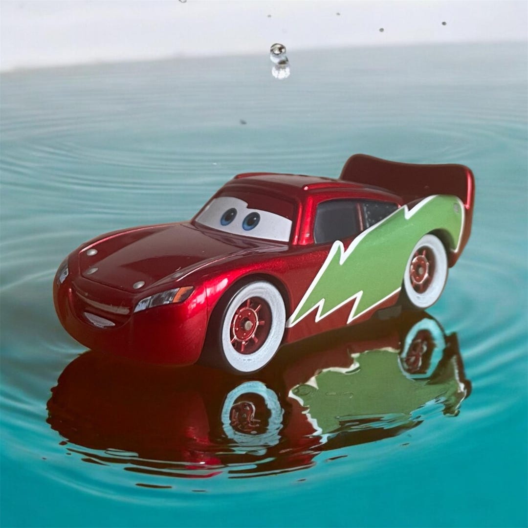 Disney Pixar Cars Custom Hotshot Lightening Mcqueen - Etsy