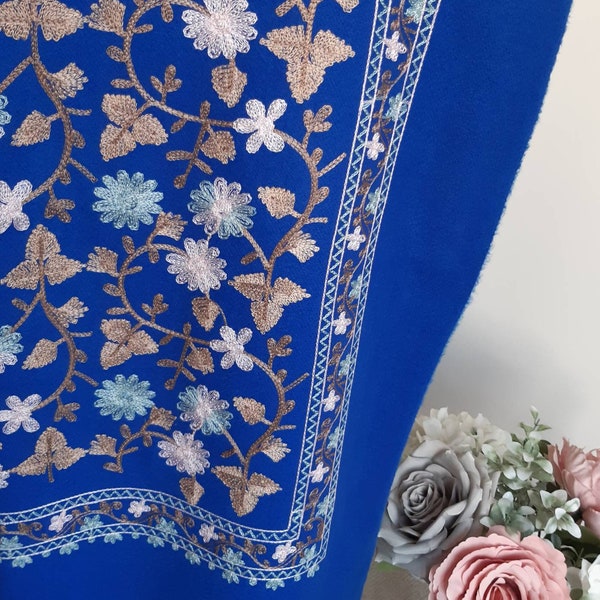 Embroidered Shawl - Etsy