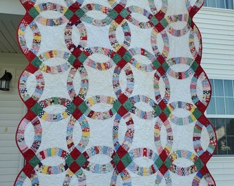 Wedding Ring Quilt - Etsy