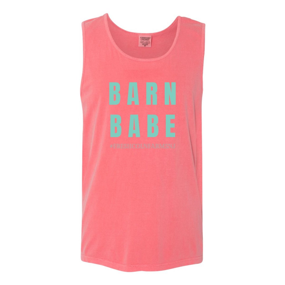 Barn Babe Tank Top Barn Shirt Farm Tank Top Horse Lover Tank Women's ...