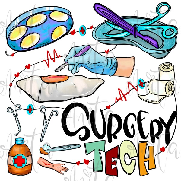 Surgical Tech Art - Etsy