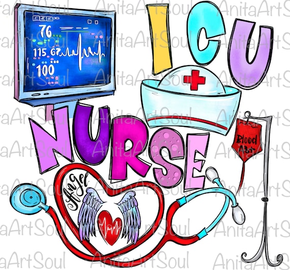 Critical Care Nursing Clip Art