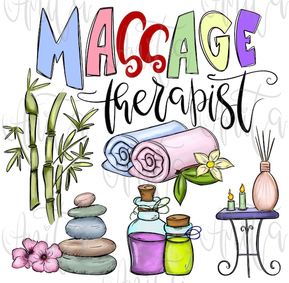 Massage Therapy Clip Art
